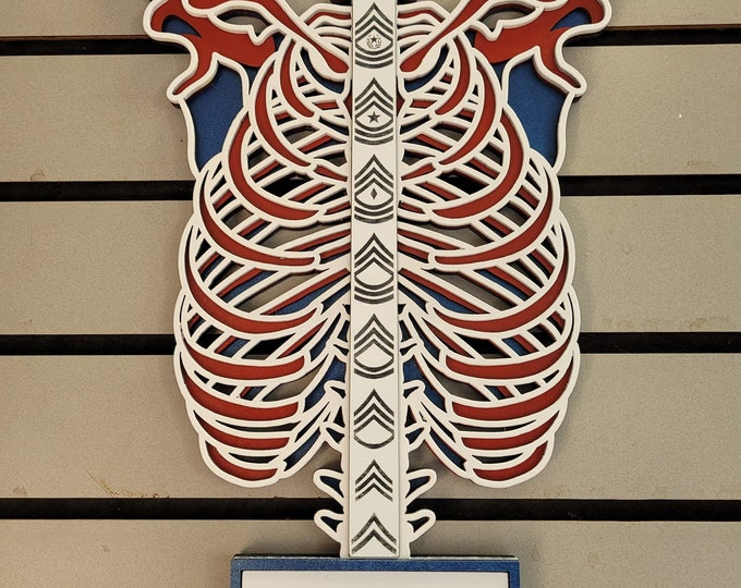 NCO Backbone of the Army (red, White, and Blue) LIMITED - Etsy