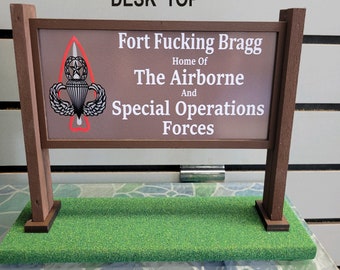 Ft Bragg Commemorative Sign Replica - Etsy
