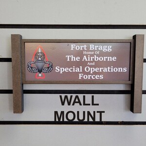 Ft Bragg Commemorative Sign Replica - Etsy