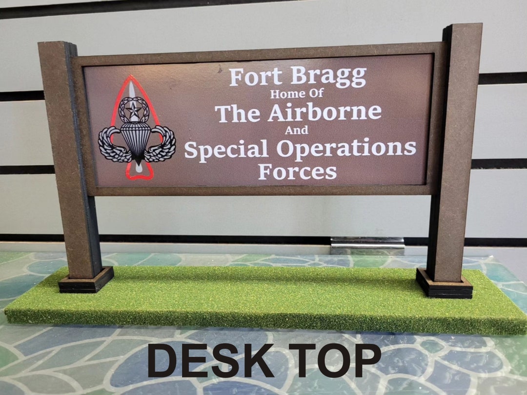 Ft Bragg Commemorative Sign Replica - Etsy