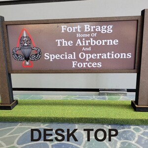 Ft Bragg Commemorative Sign Replica - Etsy
