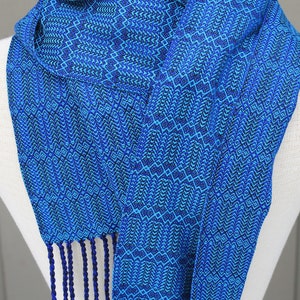 Vermont Hand Woven Multi Harness Bamboo Scarf - Etsy