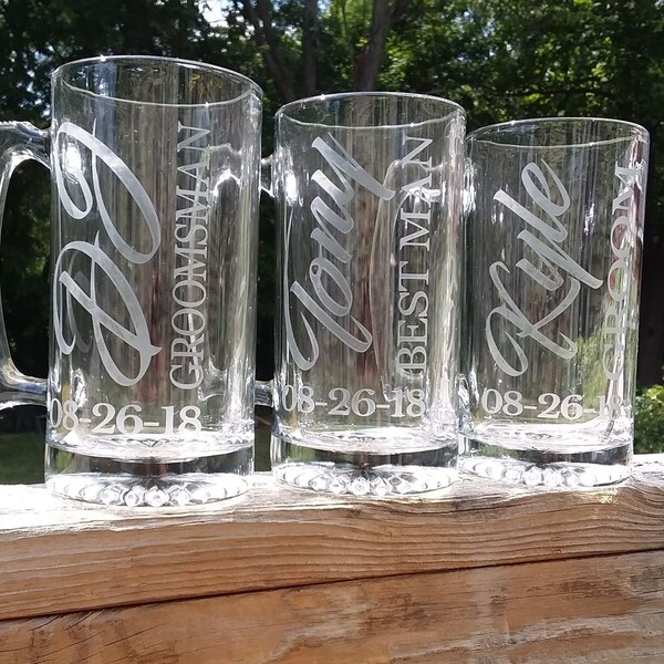 Etched Beer Mugs - Etsy
