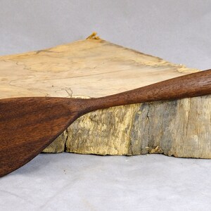 Walnut Wood Spurtle or Spatula Kitchen Utensil, Right Handed, Hand ...