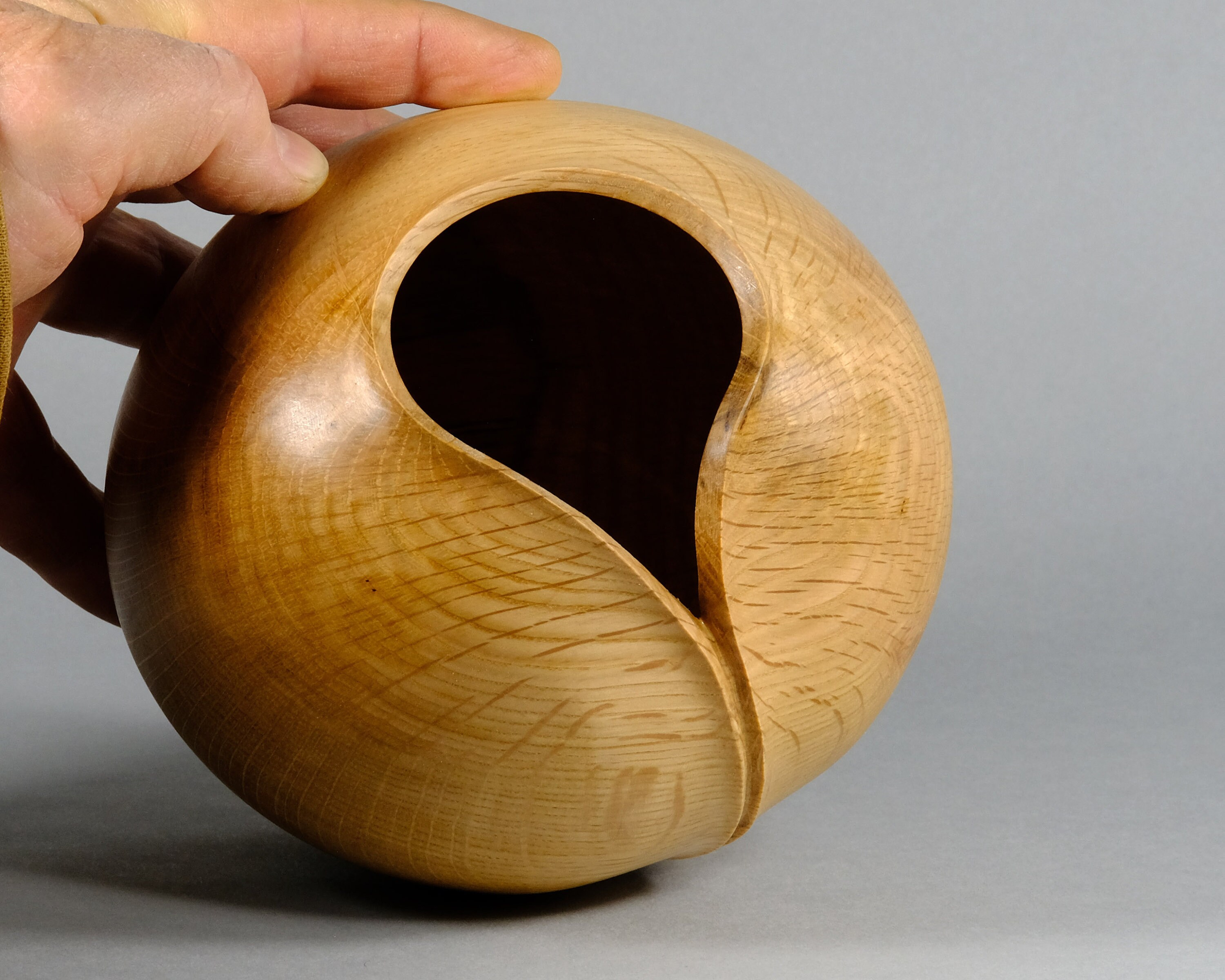 Turned and Carved White Oak Wood Vessel Fine Christmas - Etsy