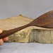 Walnut Wood Spurtle or Spatula Kitchen Utensil, Right Handed, Hand ...