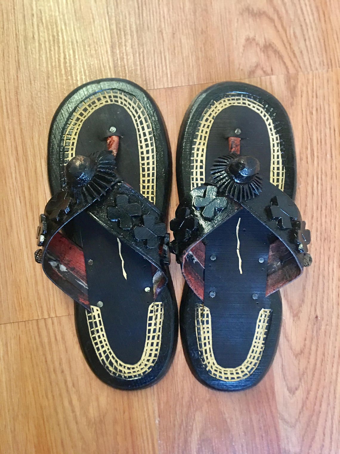 Boys Ahenema traditional African Slipper - Etsy