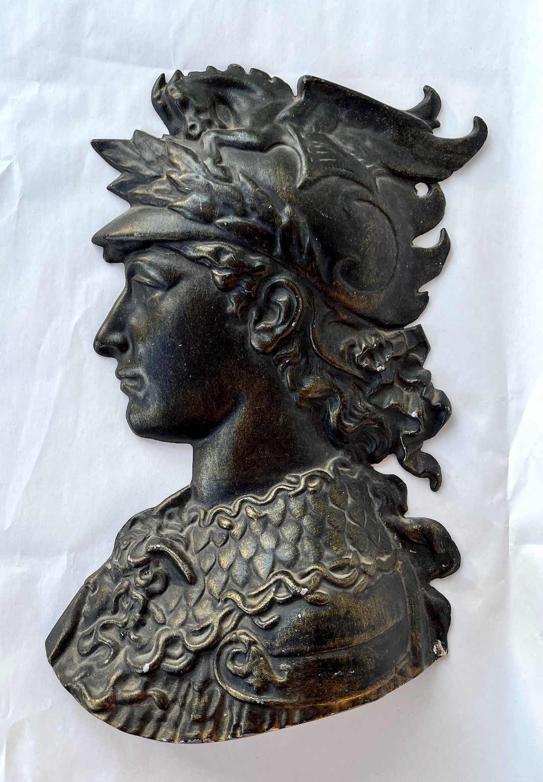 Greek God Perseus, Slayer of Medusa, 16 Classical Bust Wall Plaque ...