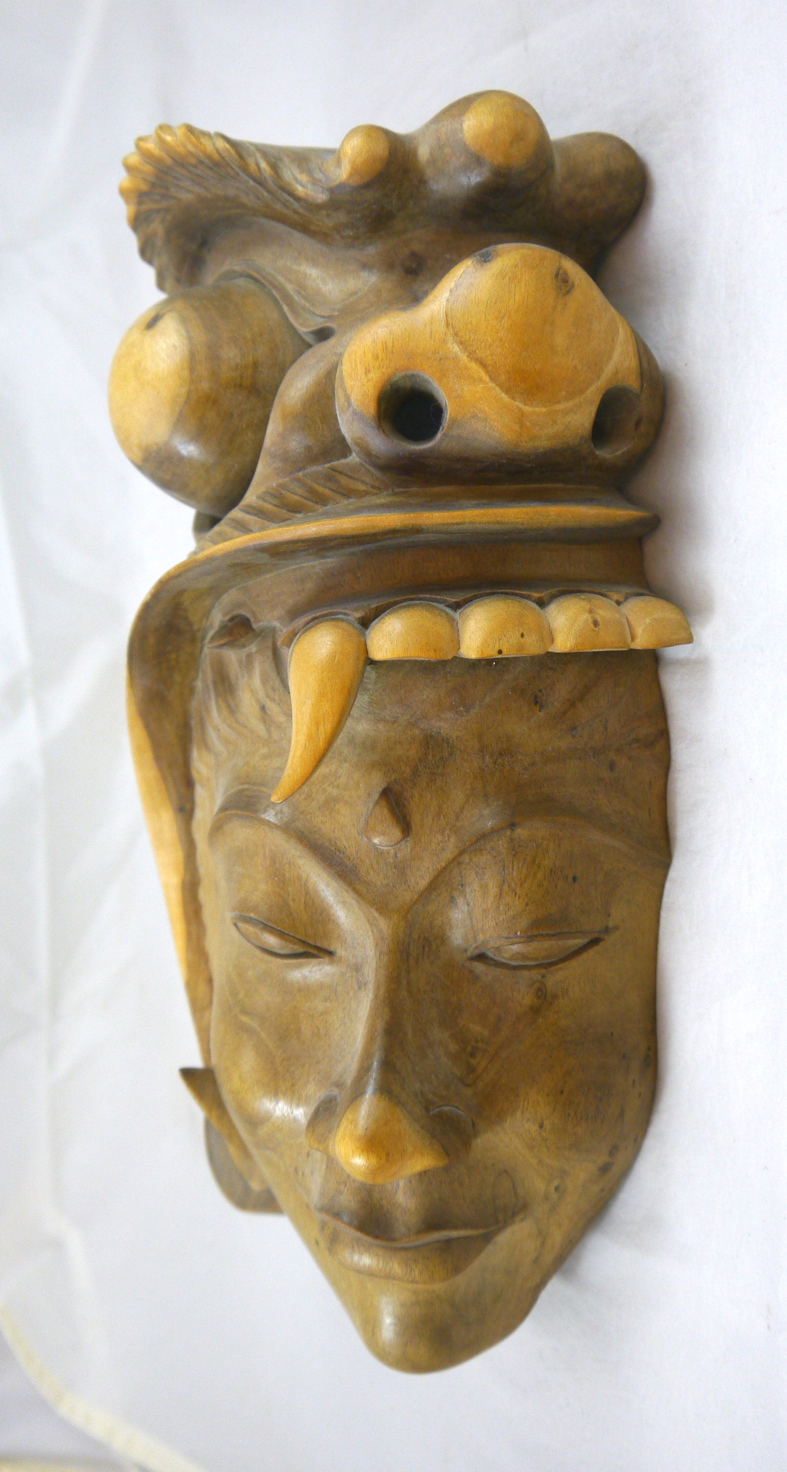 I WAYAN MUKA Artist Signed 14 Bali Ratih Moon Goddess and Kala Rau ...