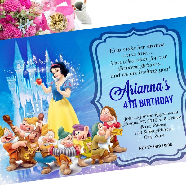 Snow White Invites - Etsy