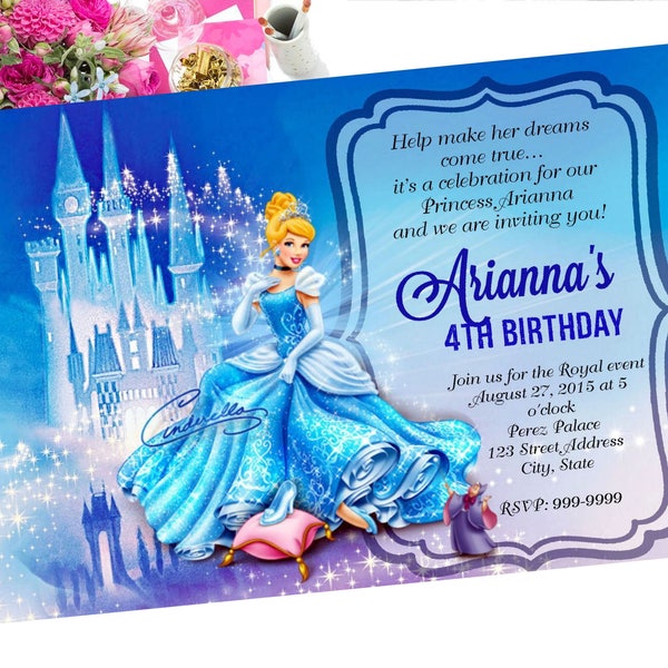 Cinderella Invitation - Etsy