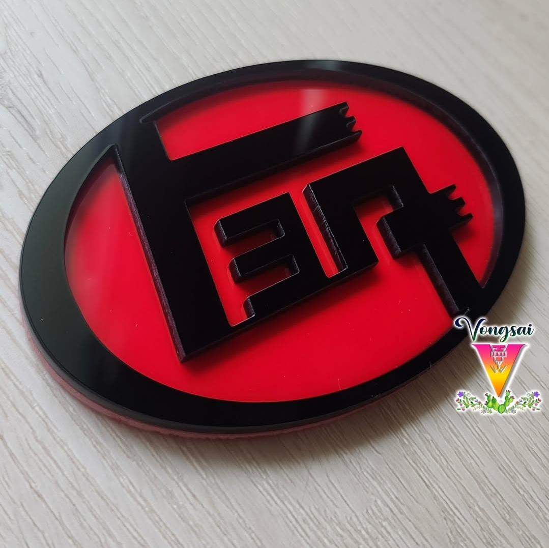1 TEQ Japanese Toyota Car Emblem - Etsy