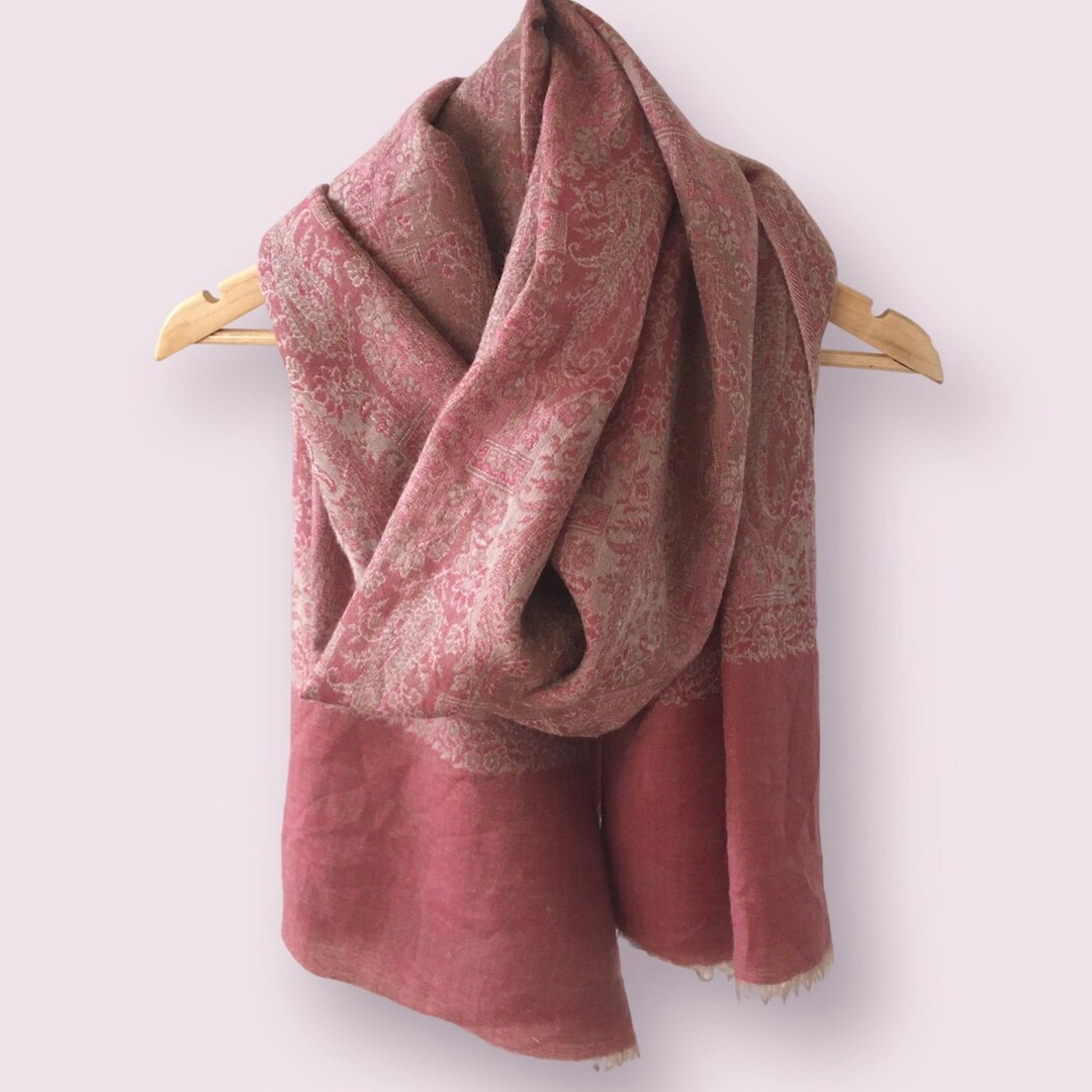 Indian Pure Wool Bohemian Wrap Scarf - Etsy