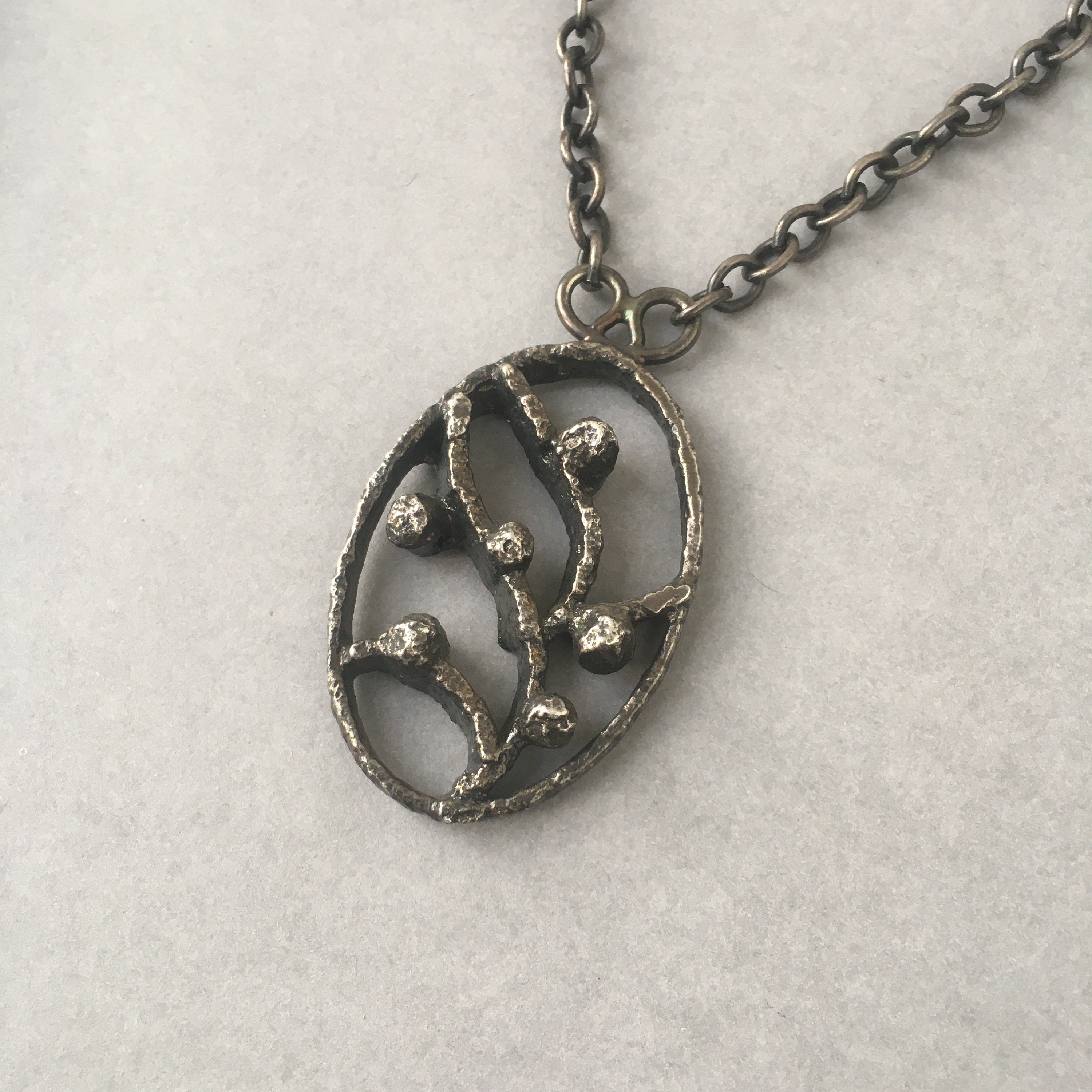 Rare Jacob Hull BD Denmark Brutalist Pendant Necklace - Etsy