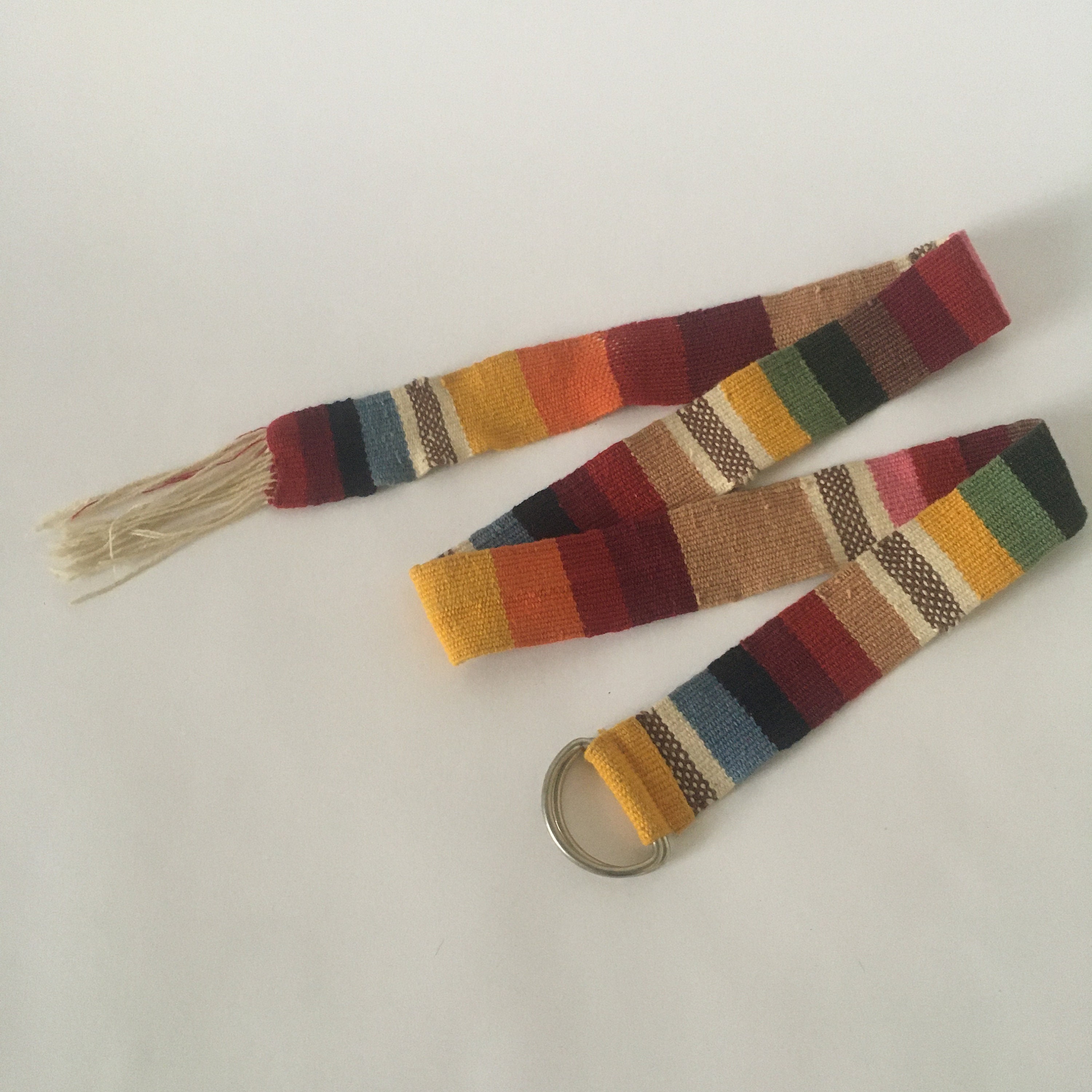 Mexican Woven Sash Belt Hecho En Mexico Textile - Etsy