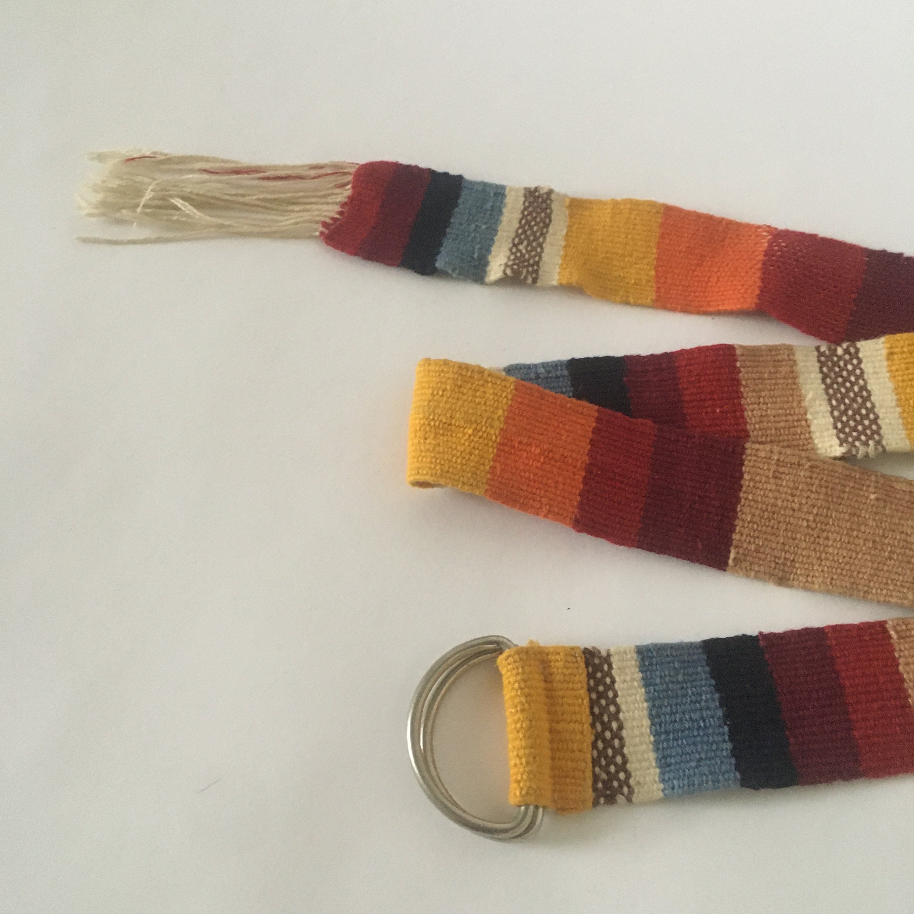 Mexican Woven Sash Belt Hecho En Mexico Textile - Etsy