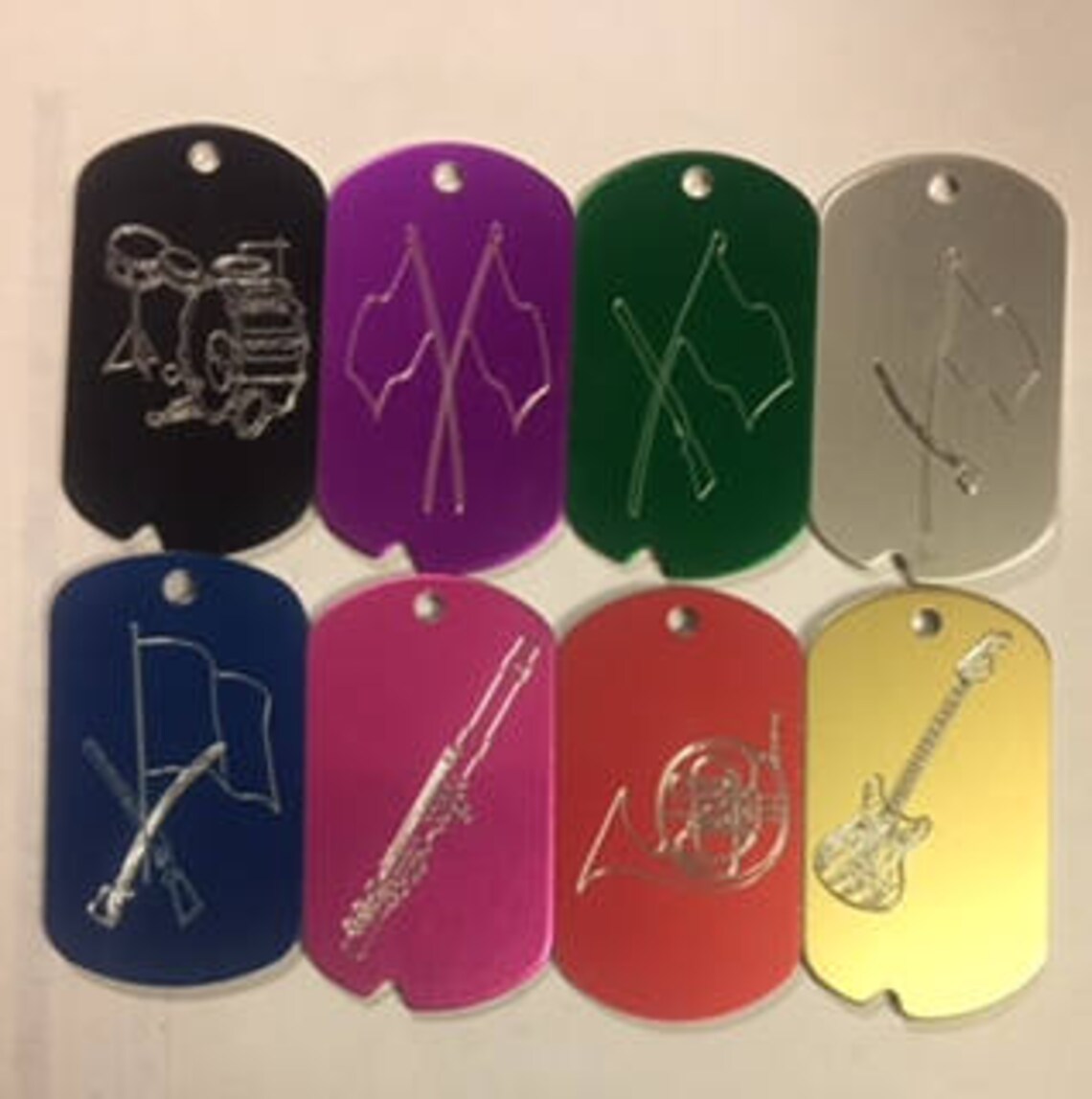 Dog Tag Including 24 Ball Chain | Etsy