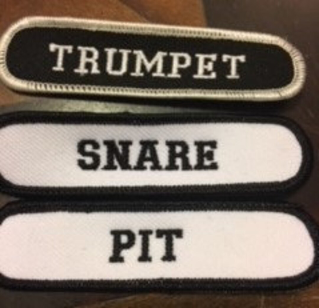 Instrument and Guard Sew on Patches - Etsy