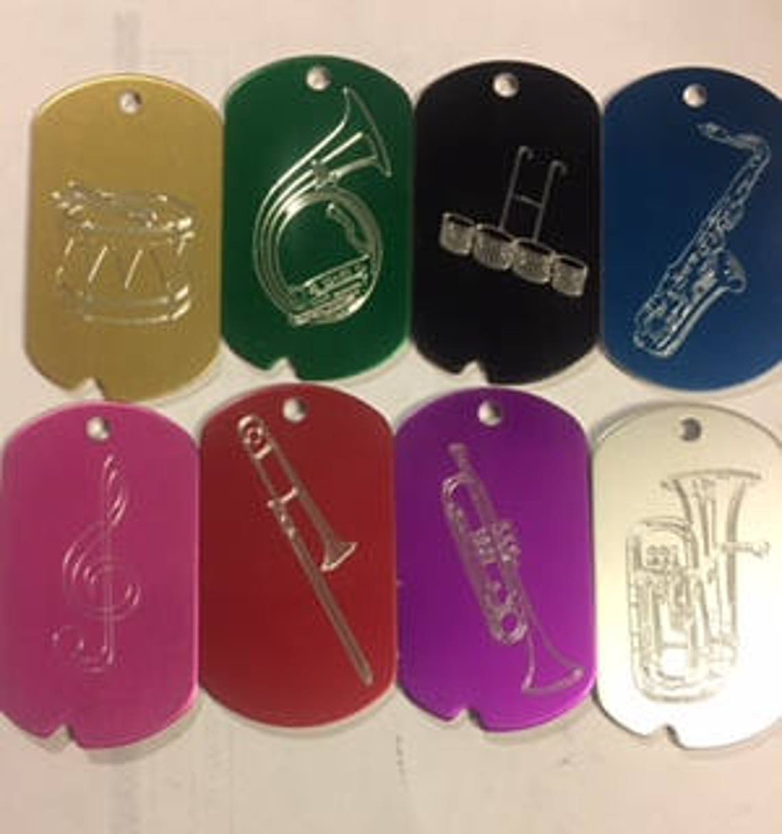 Dog Tag Including 24 Ball Chain - Etsy