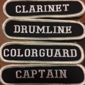 Instrument and Guard Sew on Patches - Etsy