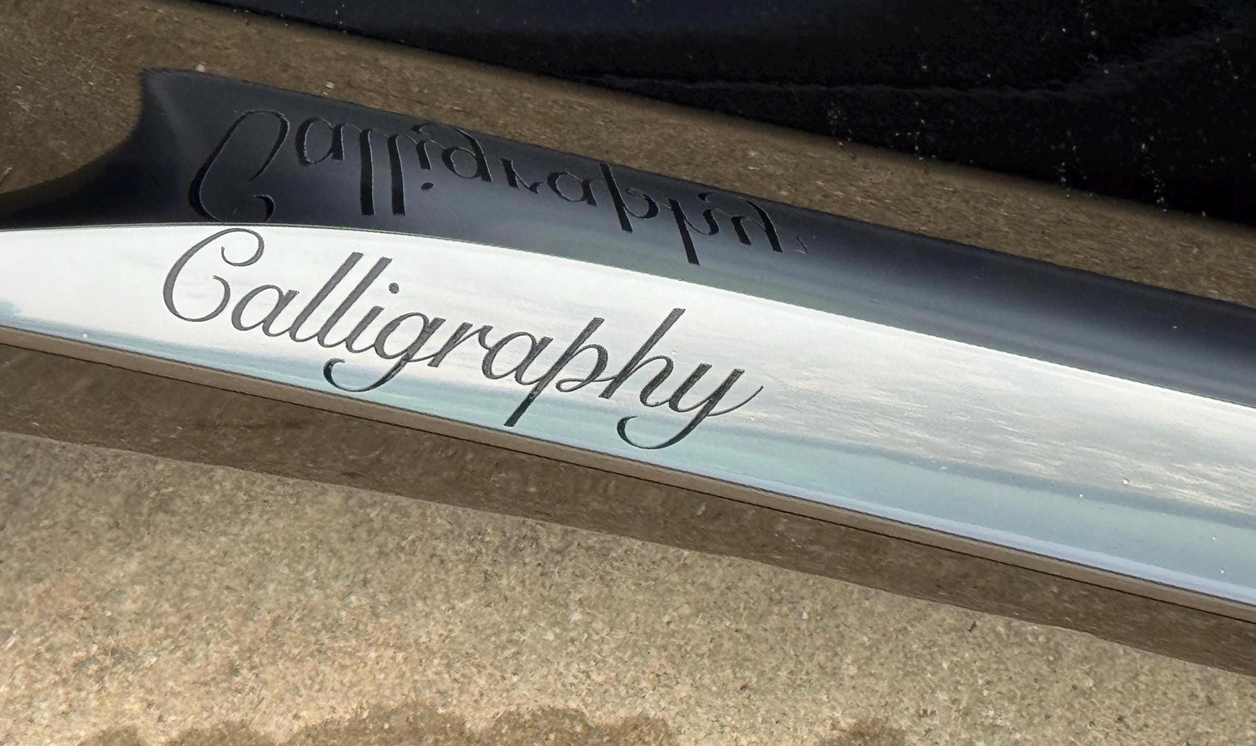 Calligraphy Car/suv Emblem Decal (UV DTF) - Etsy