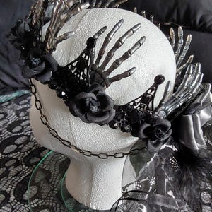 Skellegance Skeleton Queen Crown - Etsy