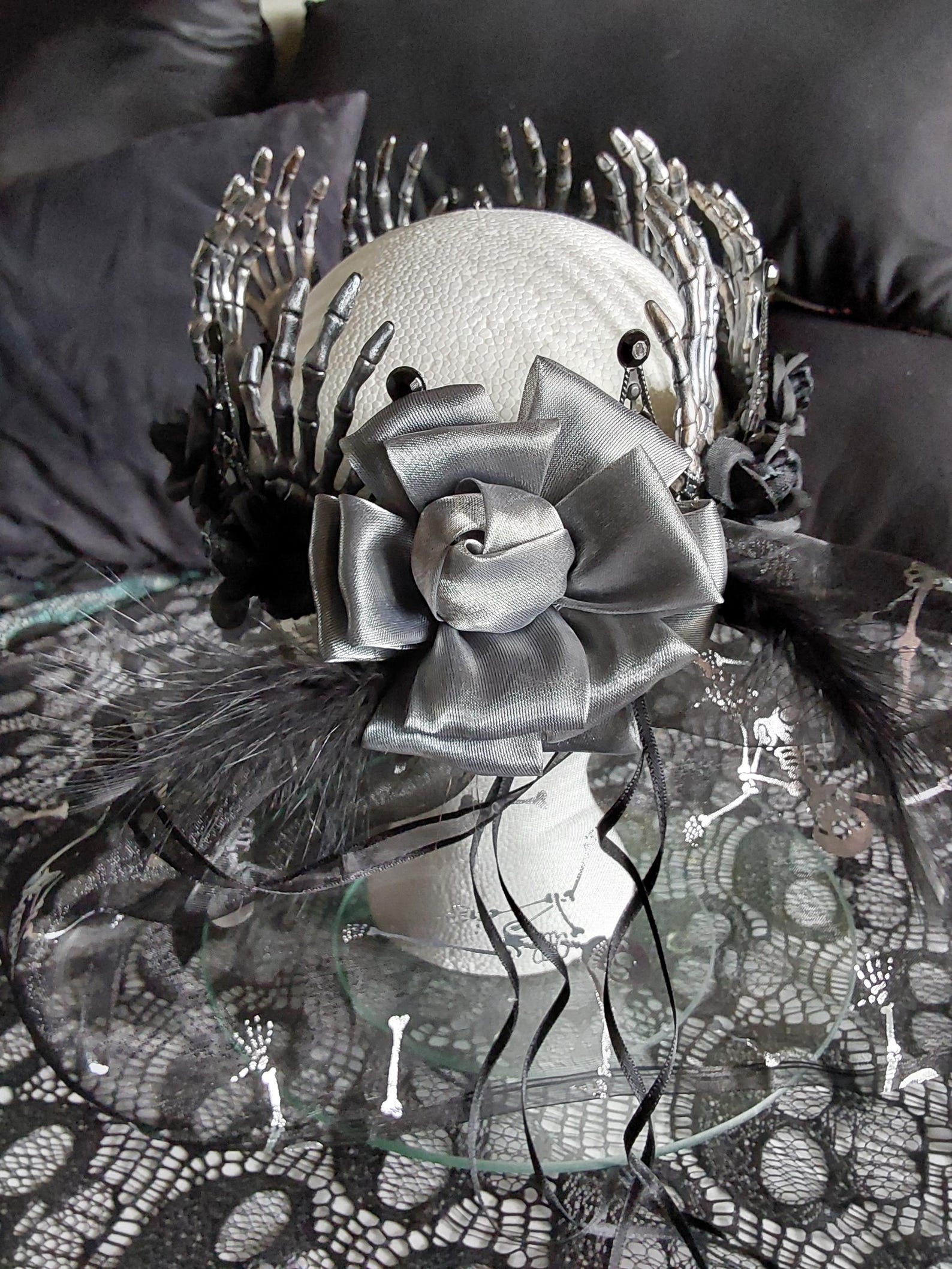 Skellegance Skeleton Queen Crown - Etsy