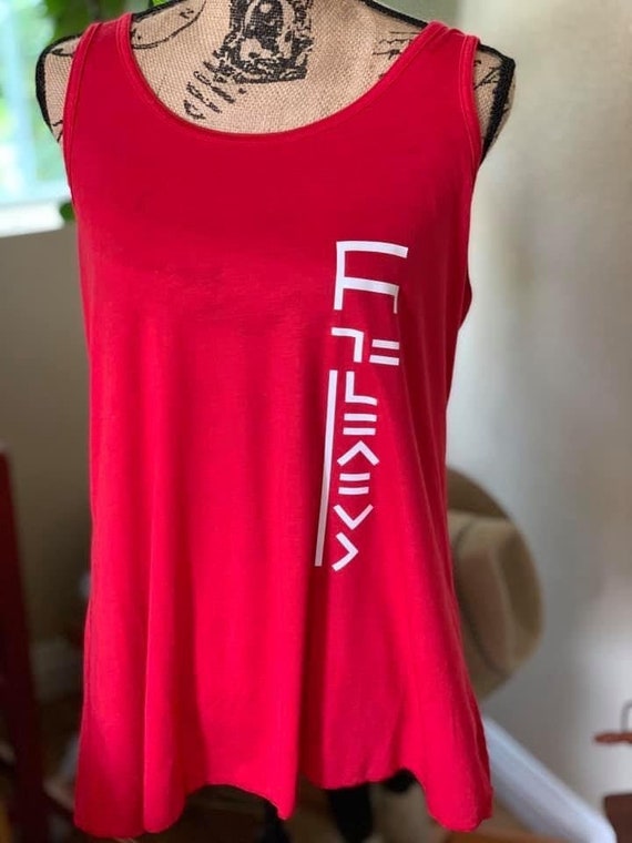 Custom BLM Mustang Vertical Brand Tank - Etsy