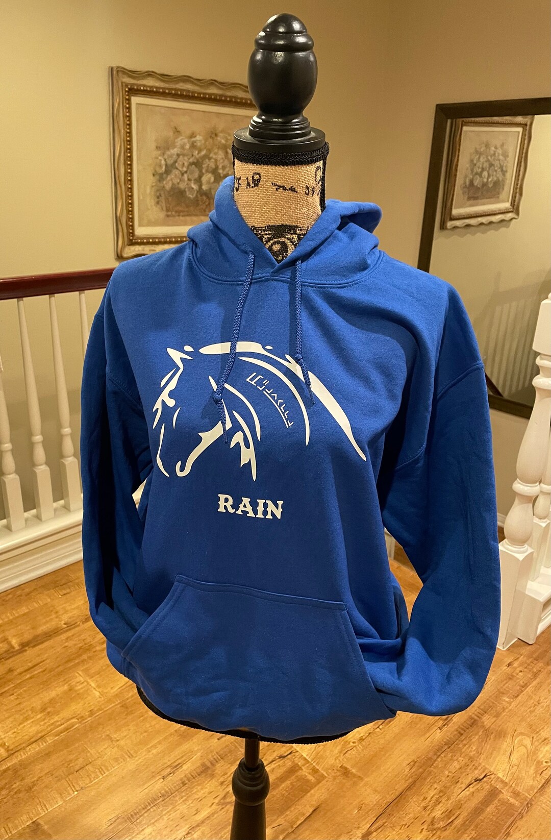 BLM Mustang Big Horse Head Custom Brand Hoodie - Etsy