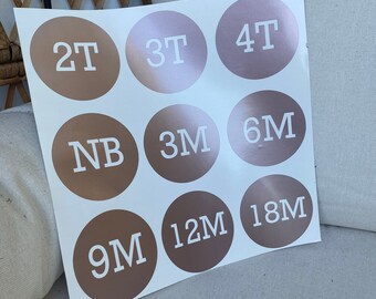 Baby Bin Labels - Etsy