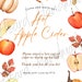 PTO PTA Hot Apple Cider Bar Flyer - Etsy