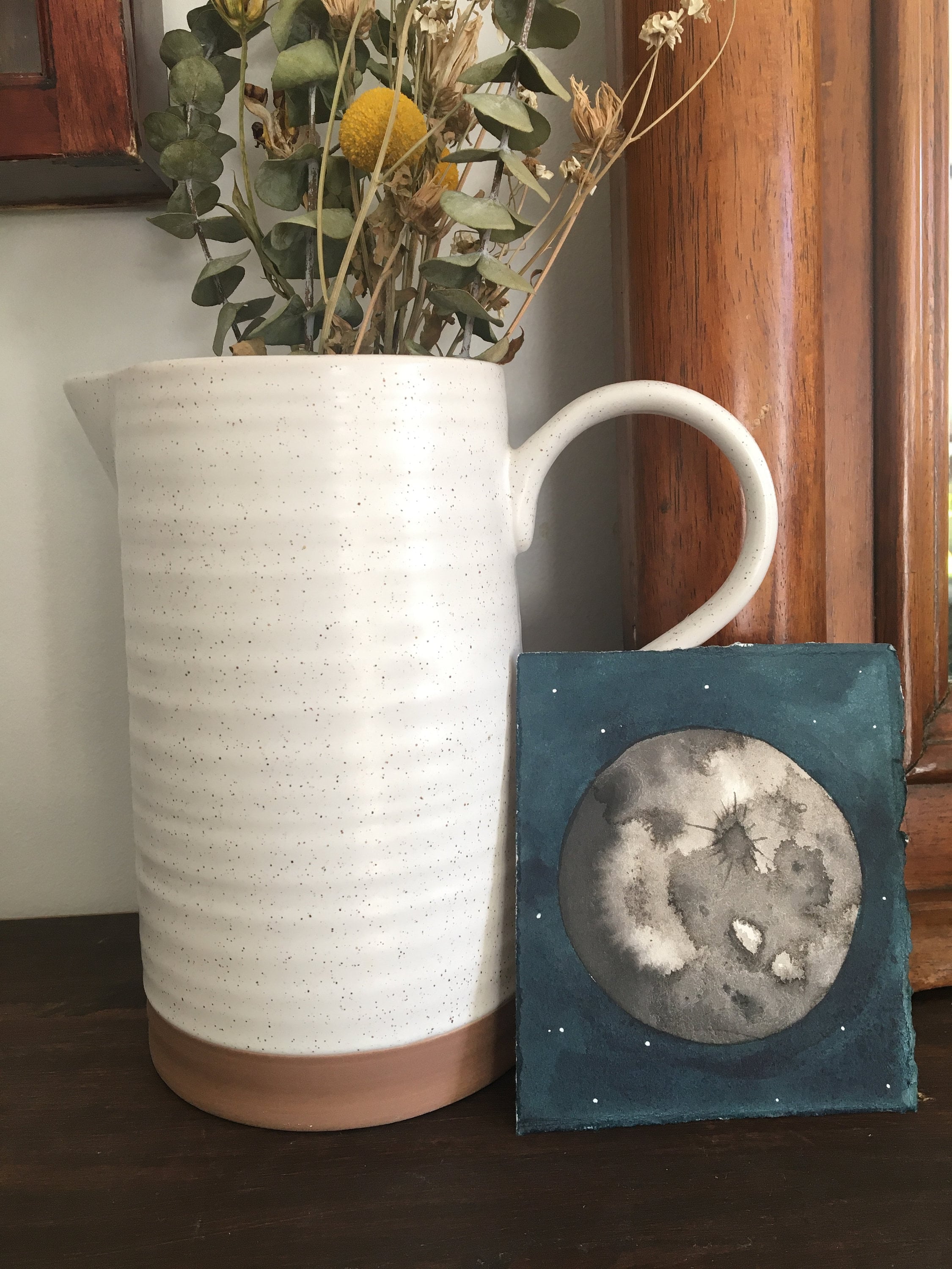 Original Mini Moon Watercolours - Etsy