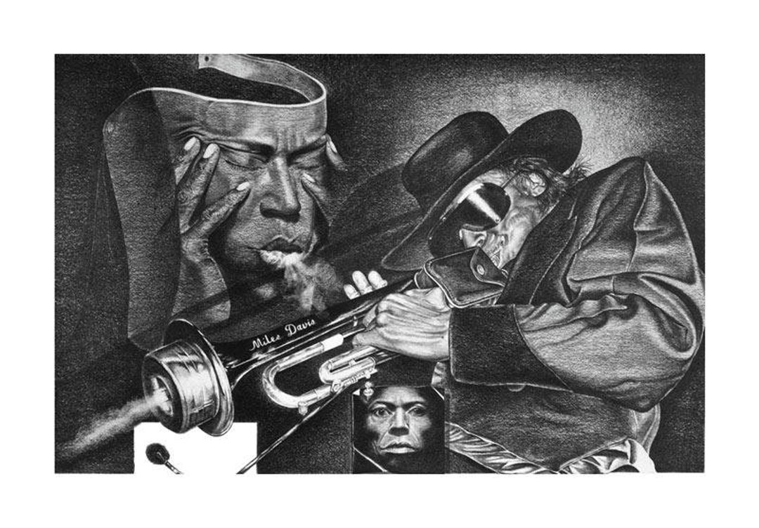 Signed and Numbered Print - the Miles Mask - Etsy