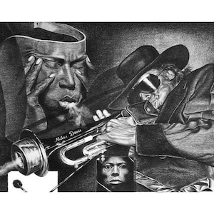 Signed and Numbered Print - the Miles Mask - Etsy