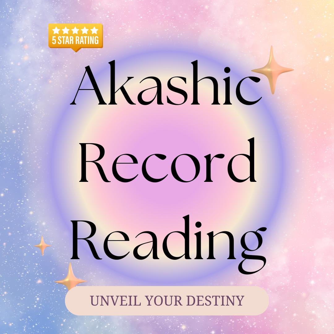 Akashic Record Reading | Soul Purpose Journey | Life Path, Past Lives ...