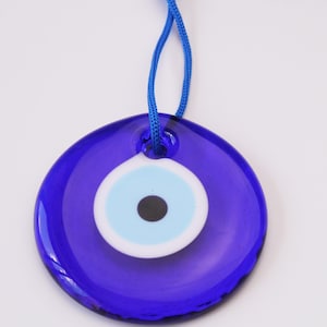 Turkish Evil Eye Glass Greek Mati Eye Nazar Amulet Protection Good Luck ...