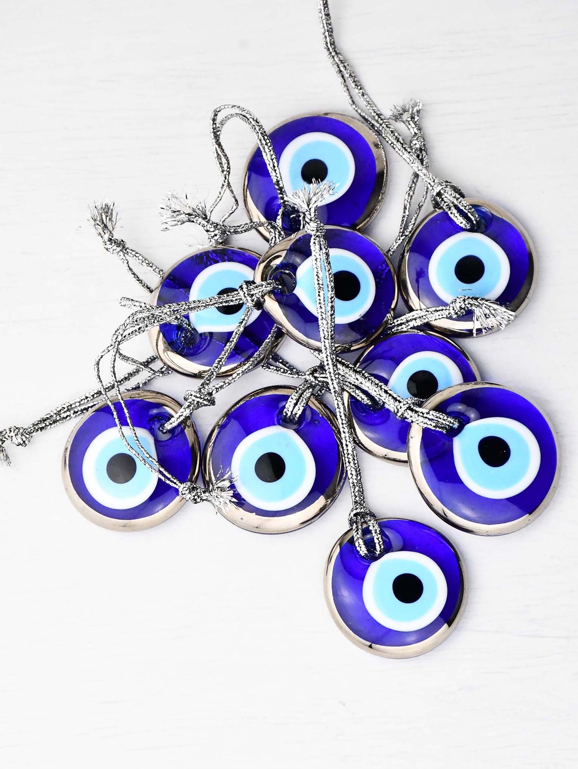 Turkish Evil Eye Glass Greek Mati Eye Nazar Amulet Protection - Etsy ...