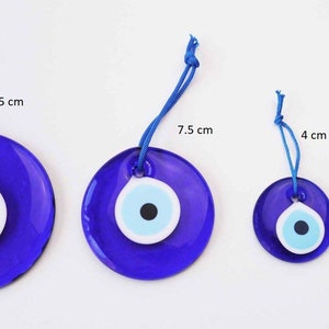 Turkish Evil Eye Glass Greek Mati Eye Nazar Amulet Protection Good Luck ...