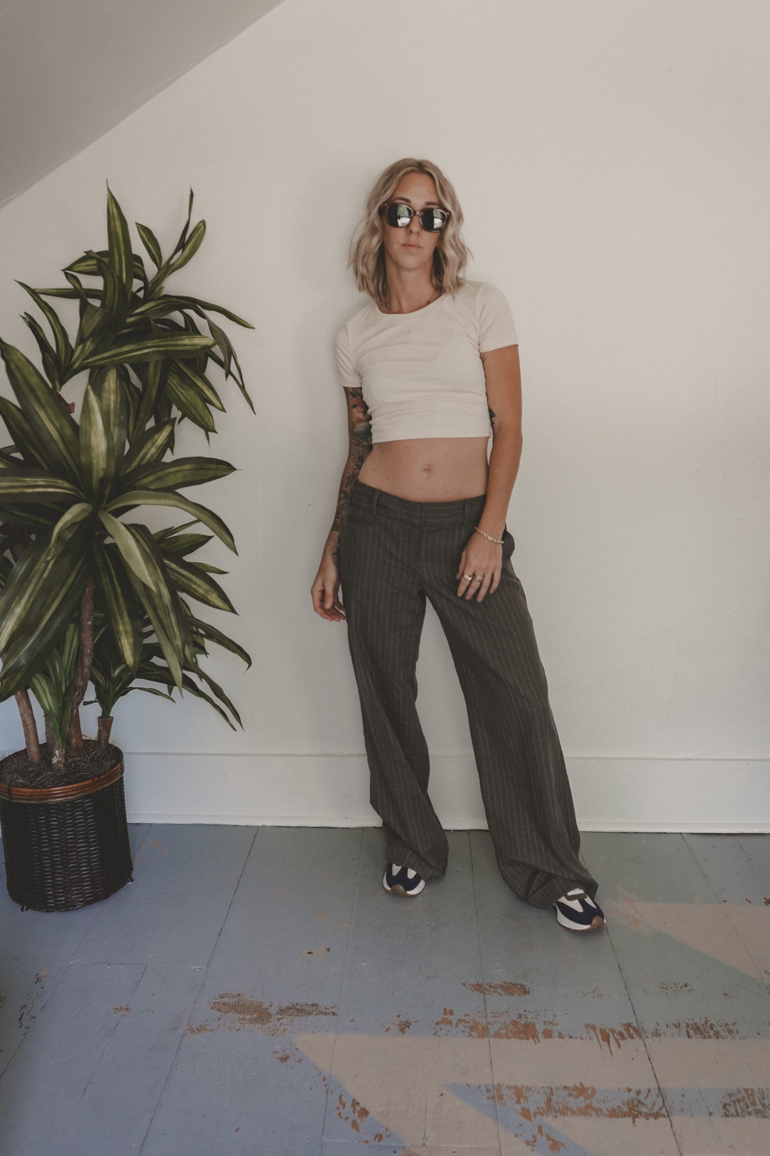 Pinstripe Pantsuit Vest and Trousers Set - Etsy