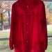 Red Smock Dress - Etsy
