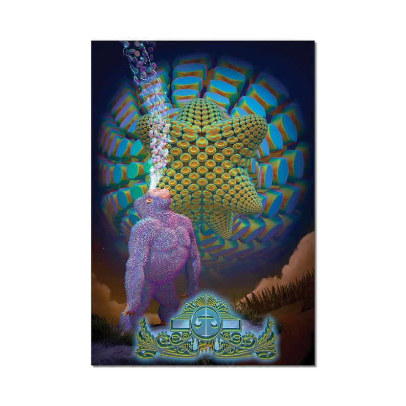 GG4 Aka Gorilla Glue 4 13 X 19 Fully Psychedelic Poster - Etsy