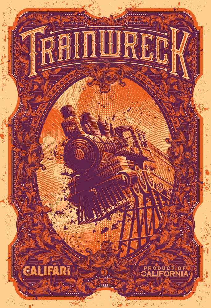 Trainwreck - Etsy