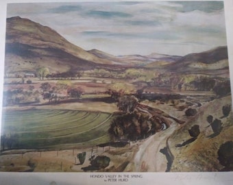 Peter Hurd Print - Etsy