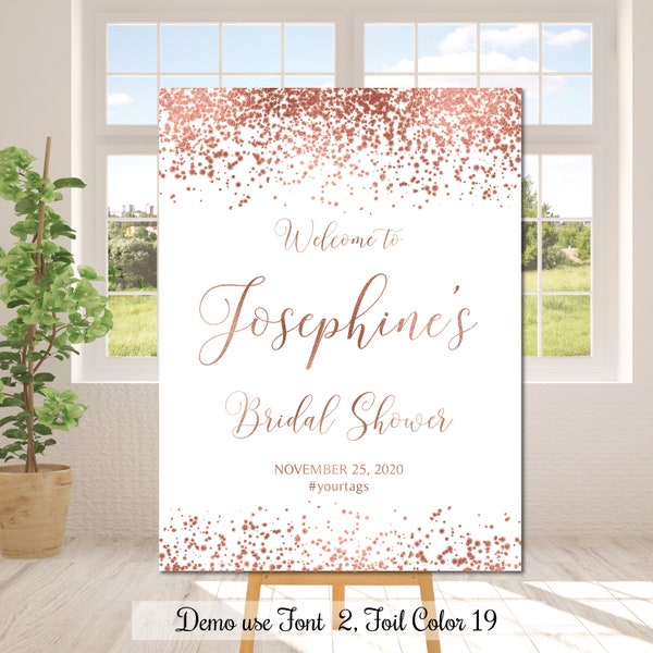 Rose Gold Sign - Etsy