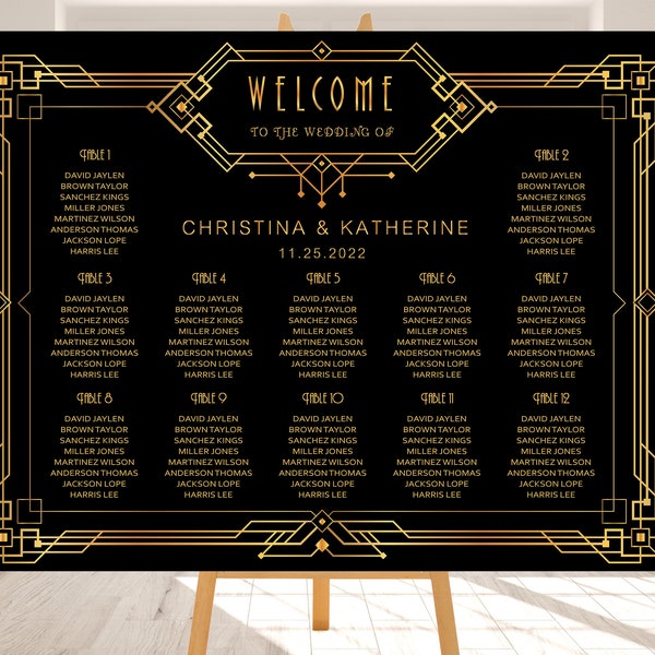 Art Deco Chart - Etsy