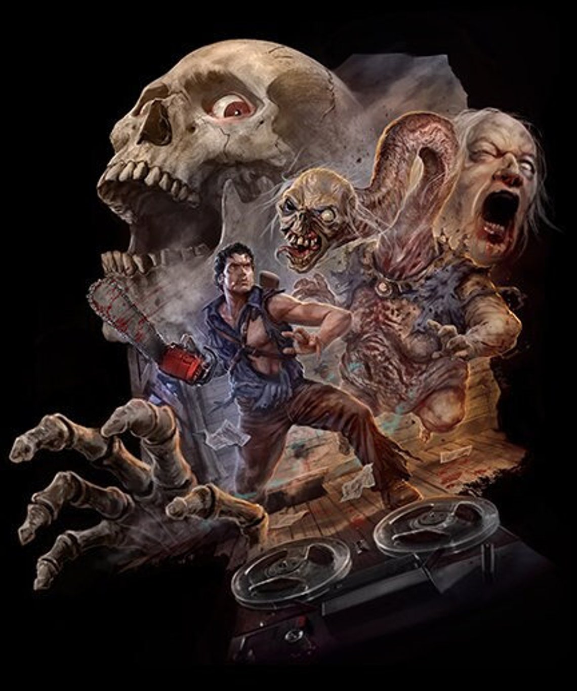 Dead by Dawn - Horror Art Print - Etsy