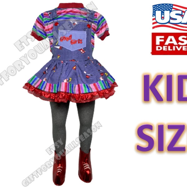 Girl Chucky Halloween Costume - Etsy