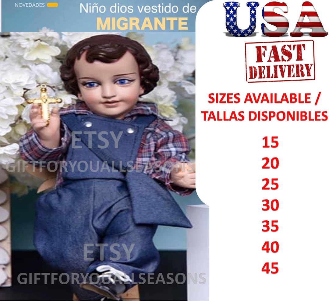 Niño Dios Migrante Vestido Niño Dios Baby Jesus Clothing Niño Dios ...
