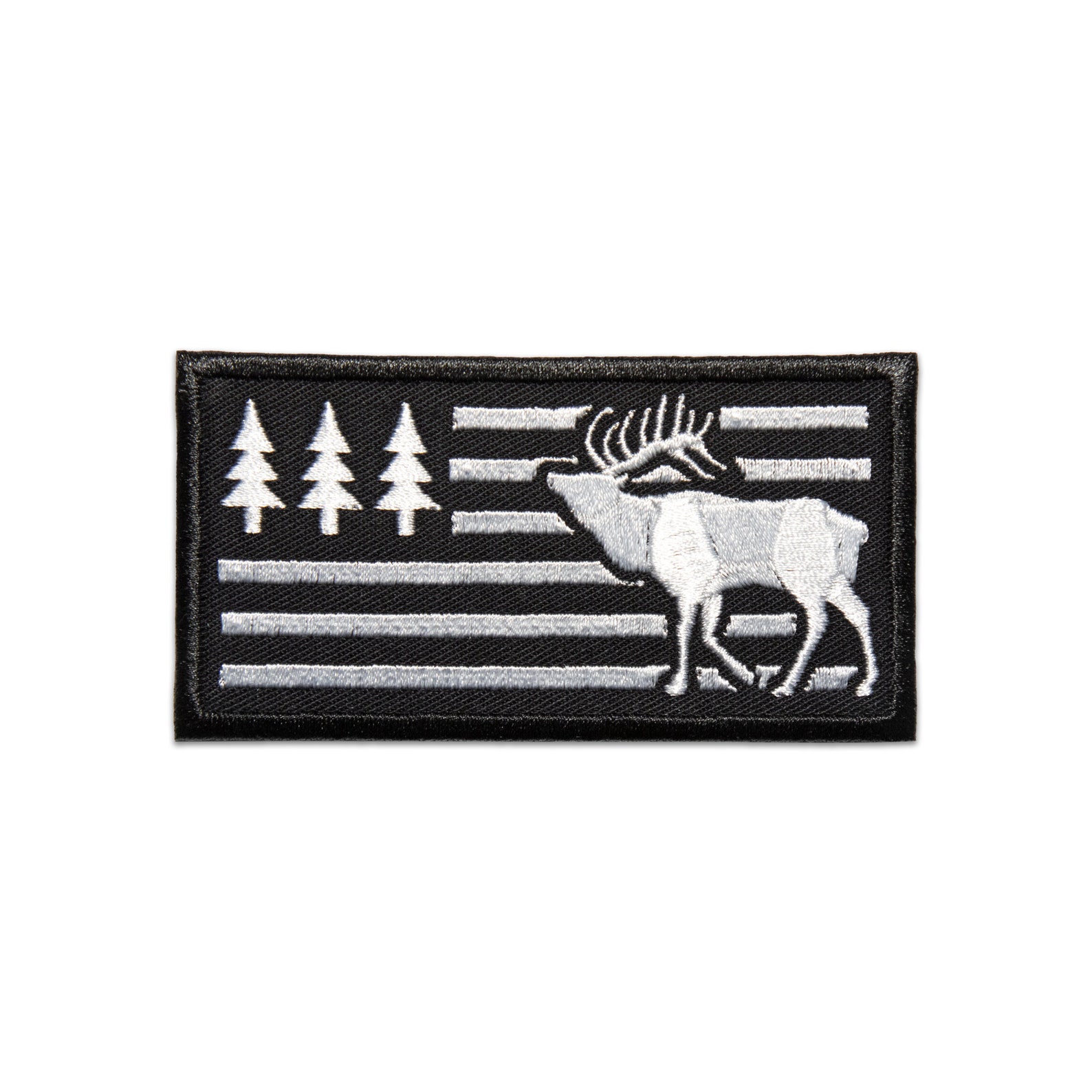 Elk Patch American Flag Hunting PNW Pacific Northwest - Etsy