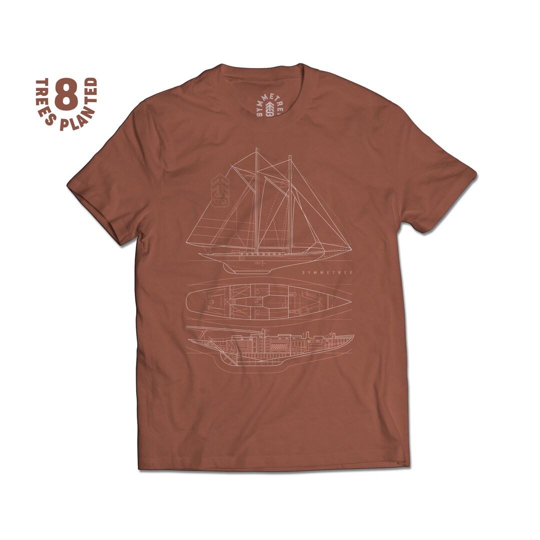 Boat T-shirt, Sailing Boat Shirt, Boat Lover Gift, Sailing Shirt ...